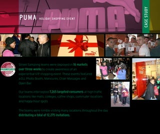 Street Sampling Media Kit | PDF