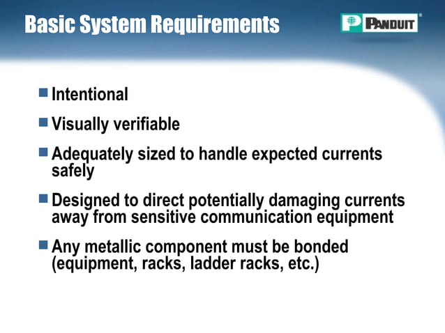 Structured Ground BICSI Approved | PPT | Computer Networking | Computing