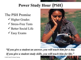 Study Skills Tips By Club Z! In-Home Tutoring | PPT