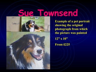 Sue Townsend Portraits | PPT