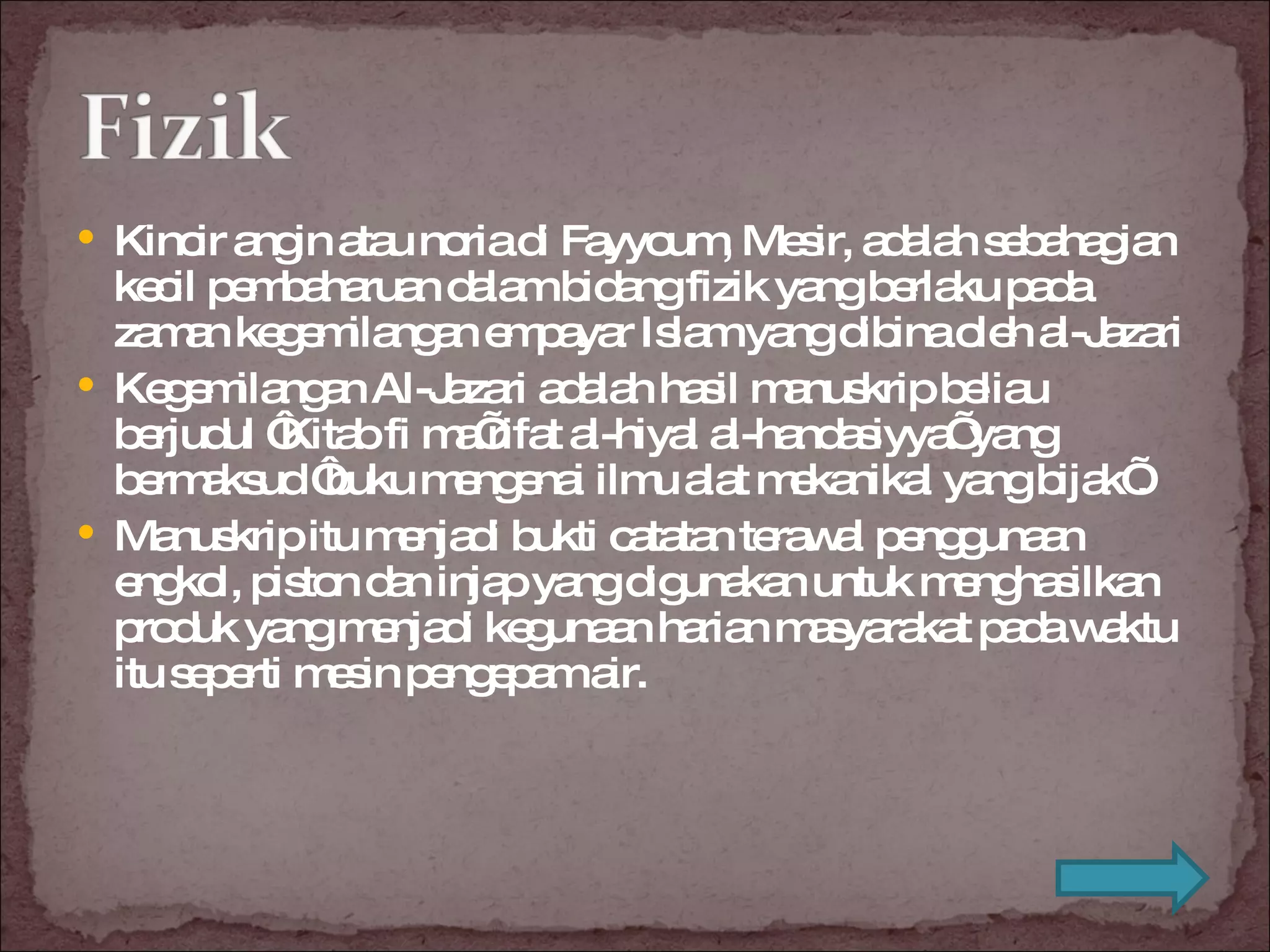 Sumbangan Tamadun Islam | PPT