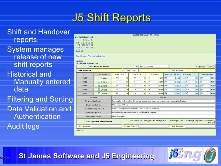 Effective Shift Turnover Checklist