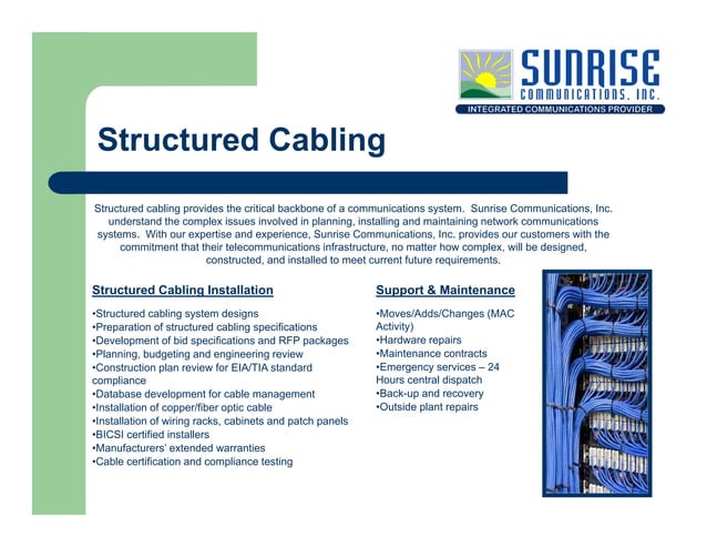 Sunrise Electronic Brochure | PDF