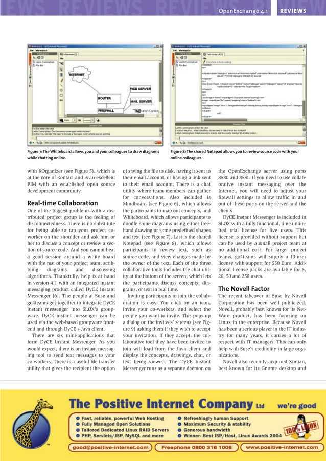 Suse Linux OpenExchange 4.1 - A Review by Larkin Cunningham | PDF | Operating Systems | Computer ...