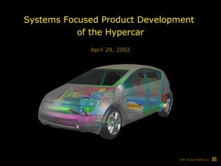 Systems Focused Product Development Of The Hypercar | PPT