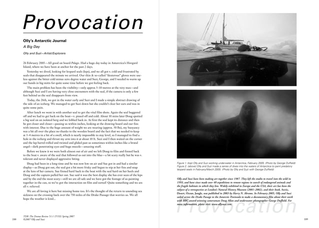 The Drama Review | PPT