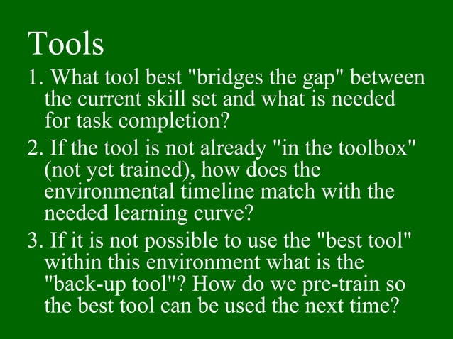 TEST - Task-based Student AT decision-making | PPT