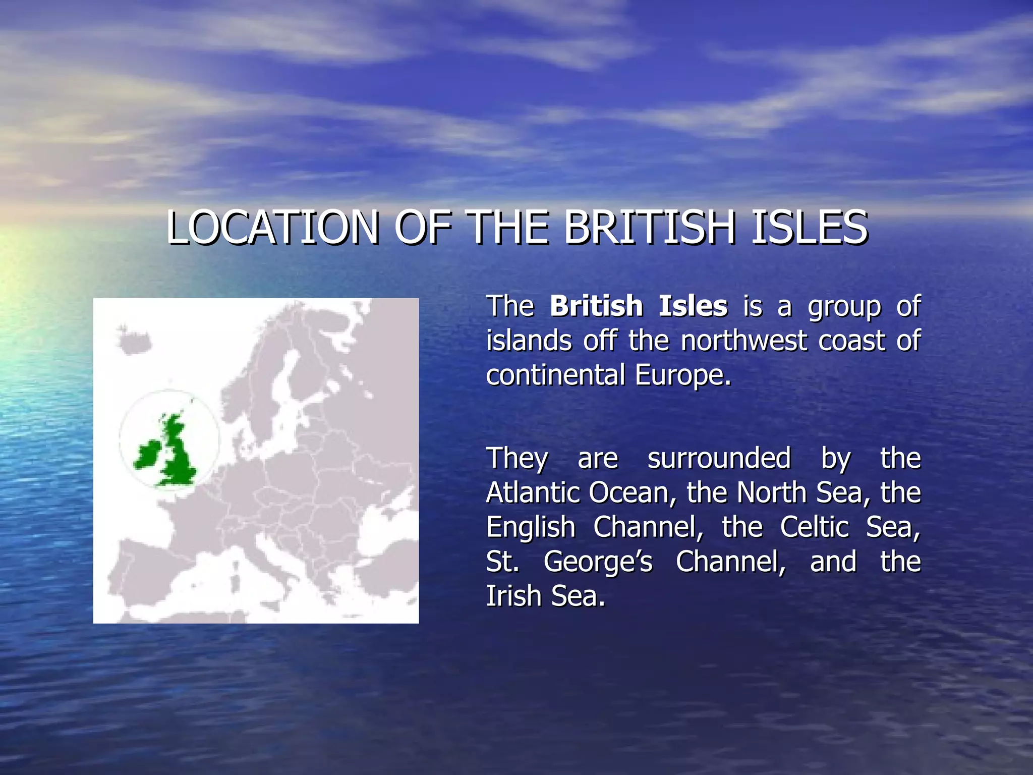 The British Isles Presentation | PPS