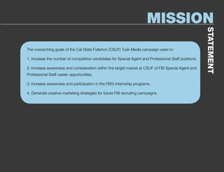 Fbi Mission Statement