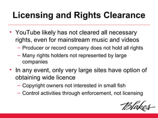 User Generated Content And Copyright | PPT