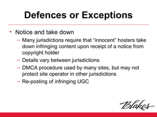 User Generated Content And Copyright | PPT