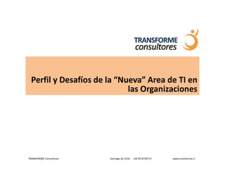 La nueva área de TI | PDF