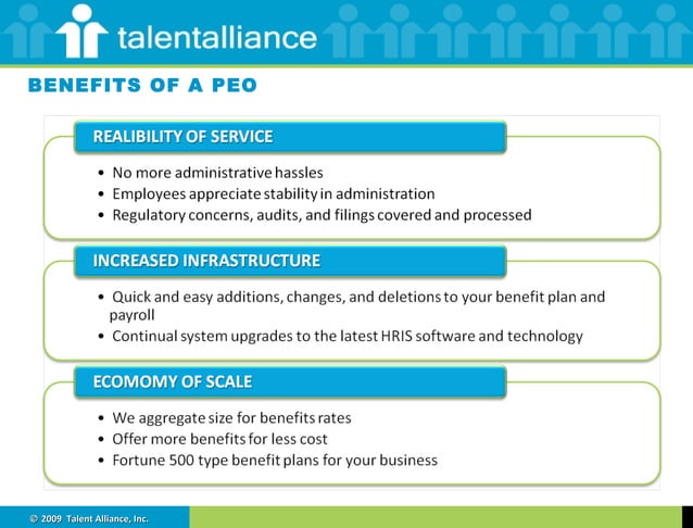 Talent Alliance Peo Services | PPT