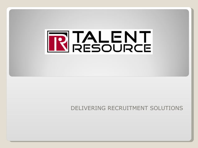 Talent Resource | PPT