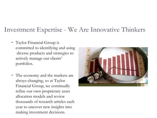 Taylor Financial Group Firm Powerpoint | PPT