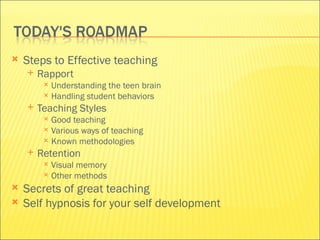 Effective Teaching | PPT