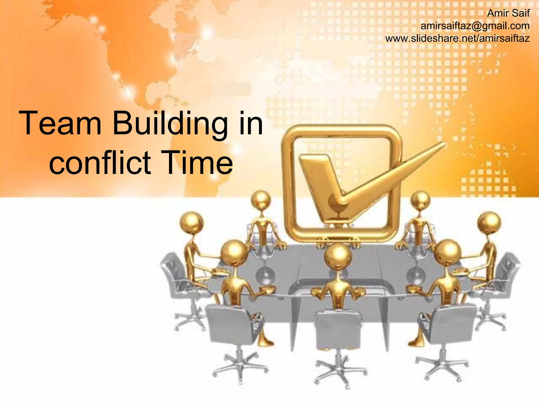 Team Building In Conflict time | PDF