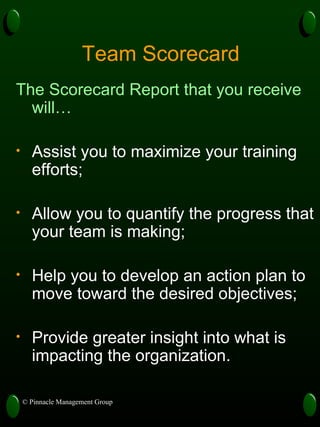 Team Scorecard Overview | PPT