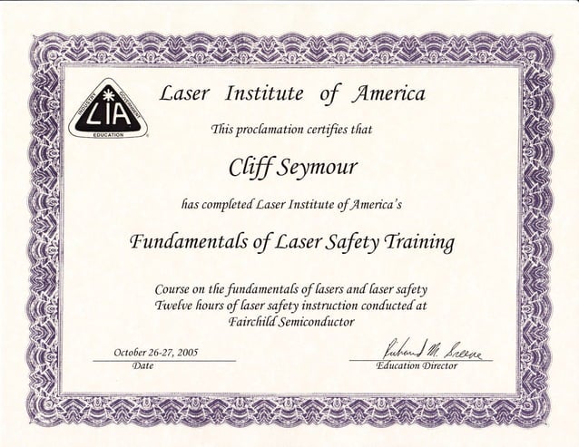 Technical Certificates | PDF