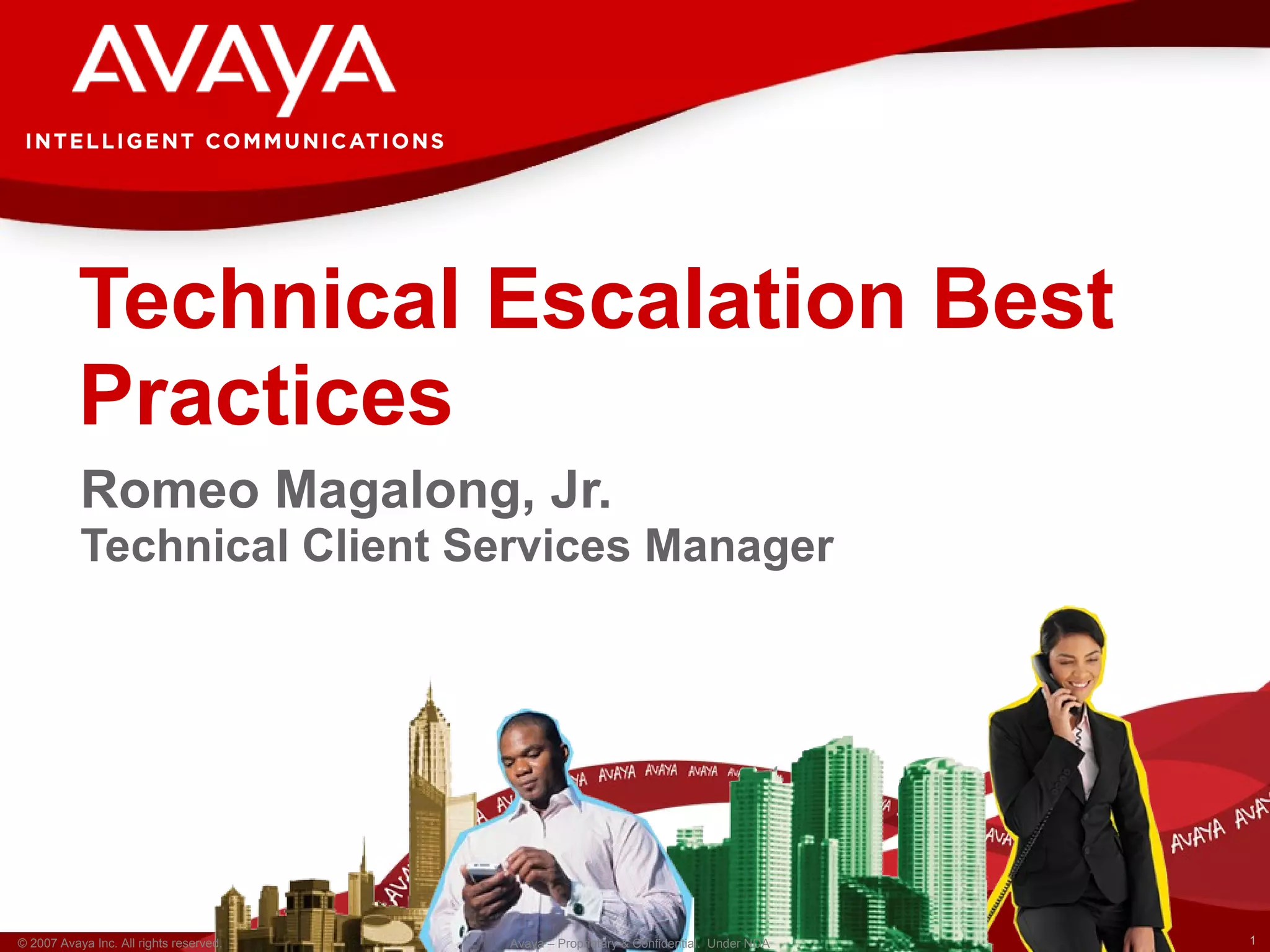 Technical Escalations Best Practices | PPT