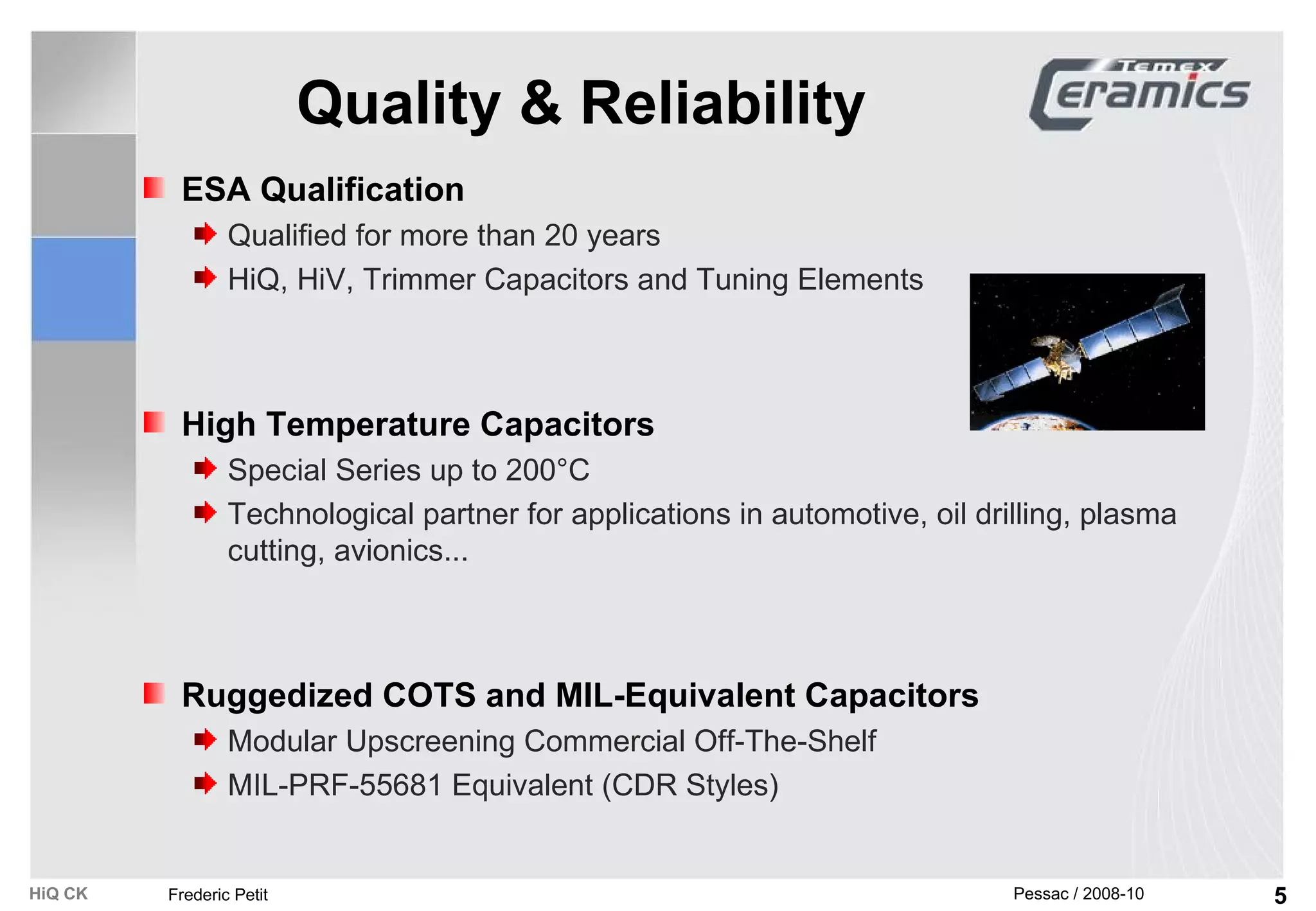 Temex Ceramics | PPT