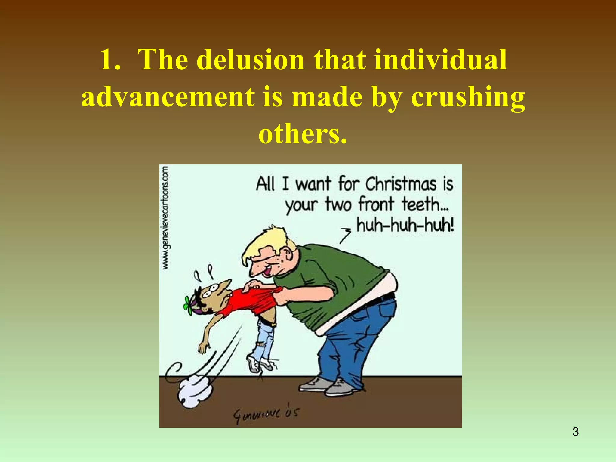 The 6 Mistakes of Man | PPT