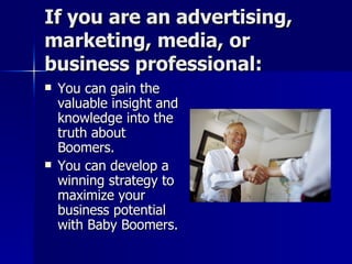 The Baby Boomer Market | PPT