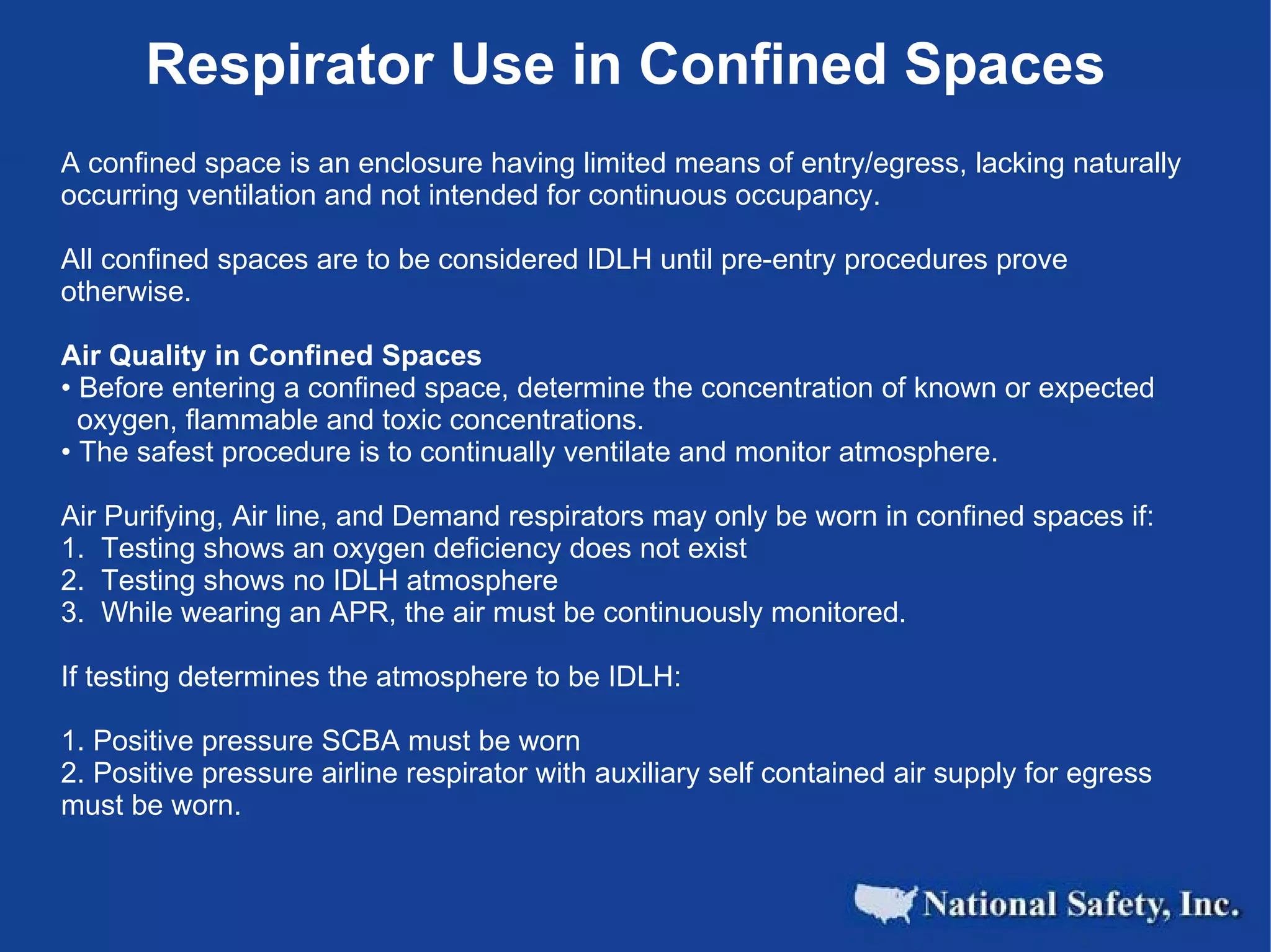 The Basics Of Respiratory Protection | PPT
