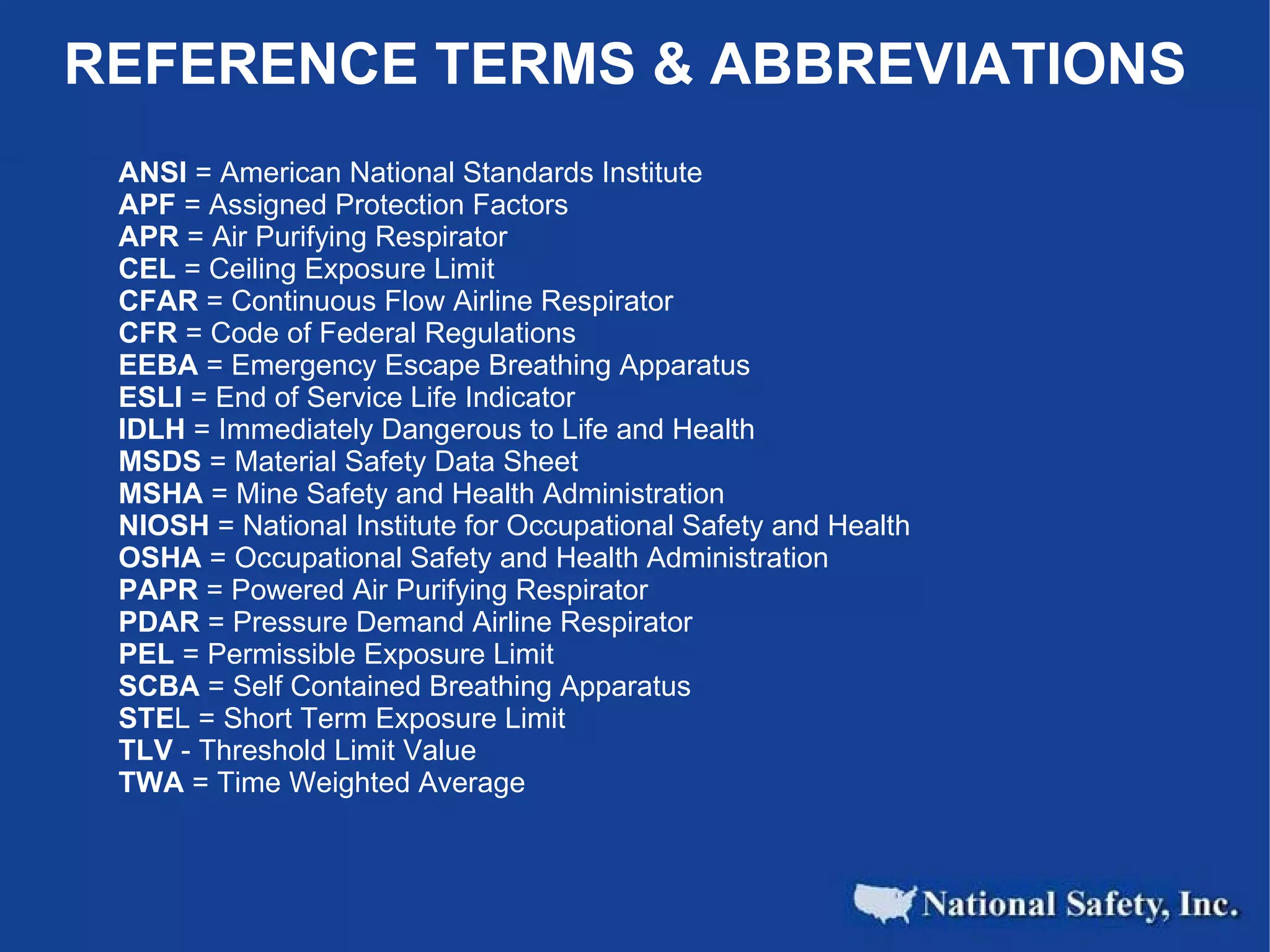 The Basics Of Respiratory Protection | PPT