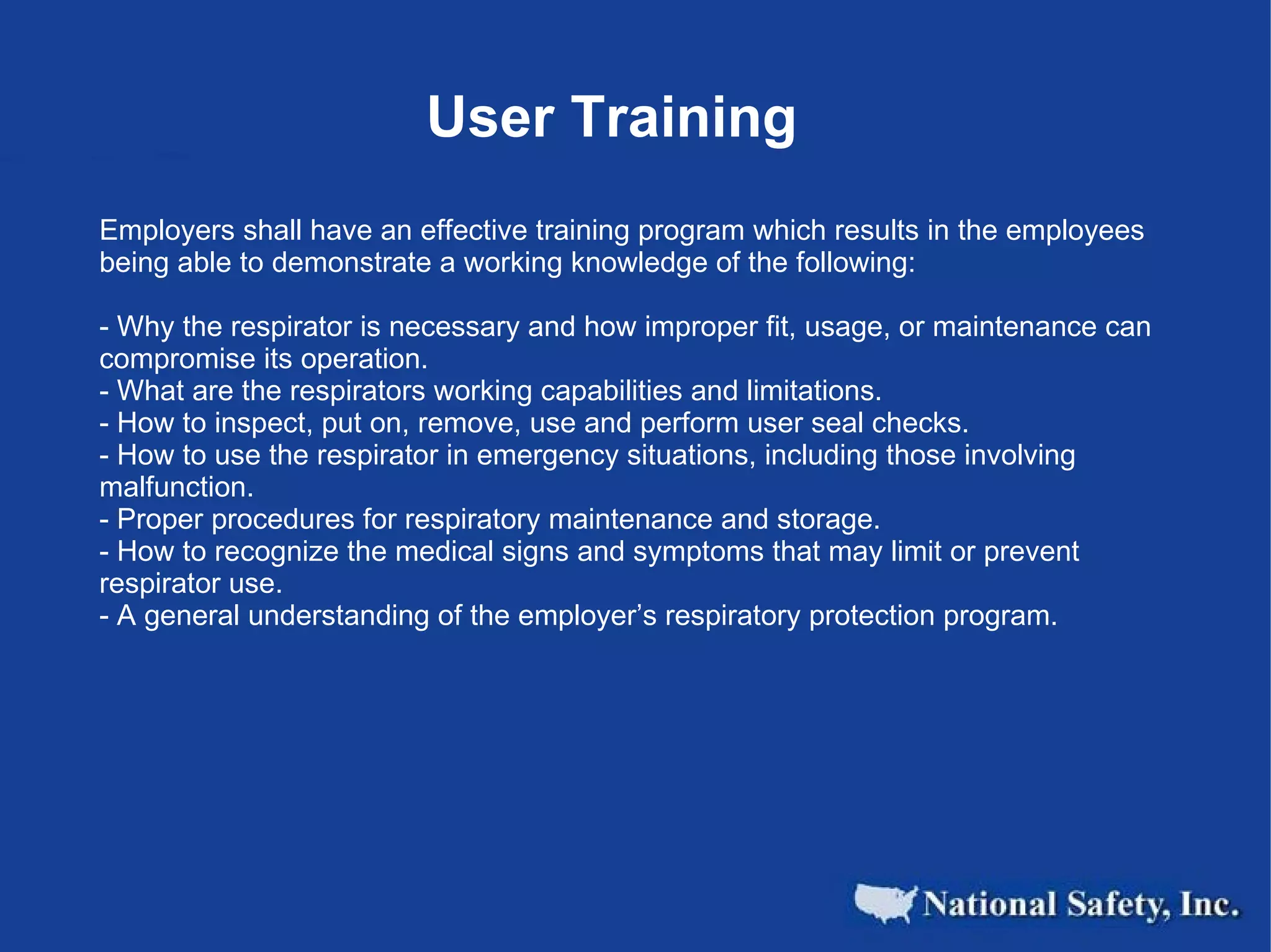 The Basics Of Respiratory Protection | PPT