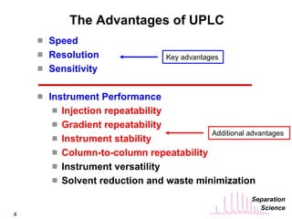 The Benefits of UPLC Technology in the Analytical Laboratory | PPT