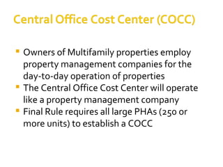 The Central Office Cost Center Training | PPT