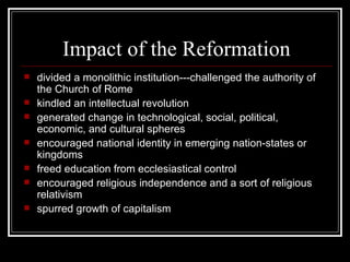 The Reformation | PPT