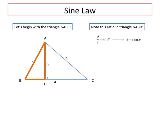 The Sine Law (Animated) | PPS