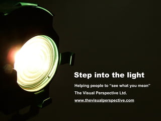 The Visual Perspective...a brief introduction to what we do! | PPT ...