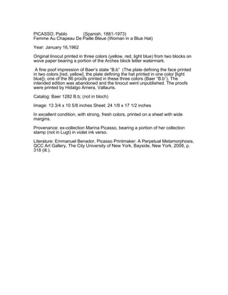 This Week’s Highlighted Work Of Art… | DOC | Painting | Arts and Crafts