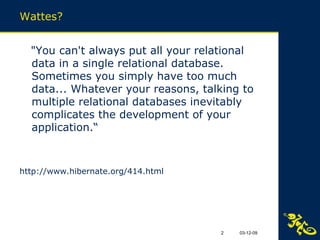 Hibernate Shards | PPT