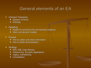 Towards An Enterprise Architecture | PPT | Business Administration ...