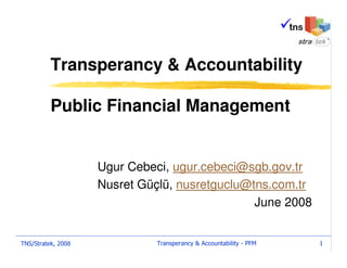 Transperancy & Accountability | PDF