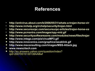 Trojan Horse Virus | PPT