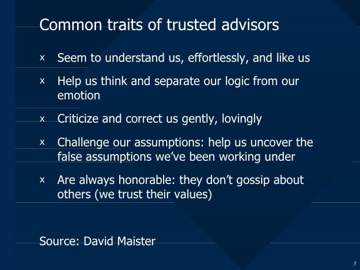 Trusted Advisor Presentation Mwc 2009.02.07