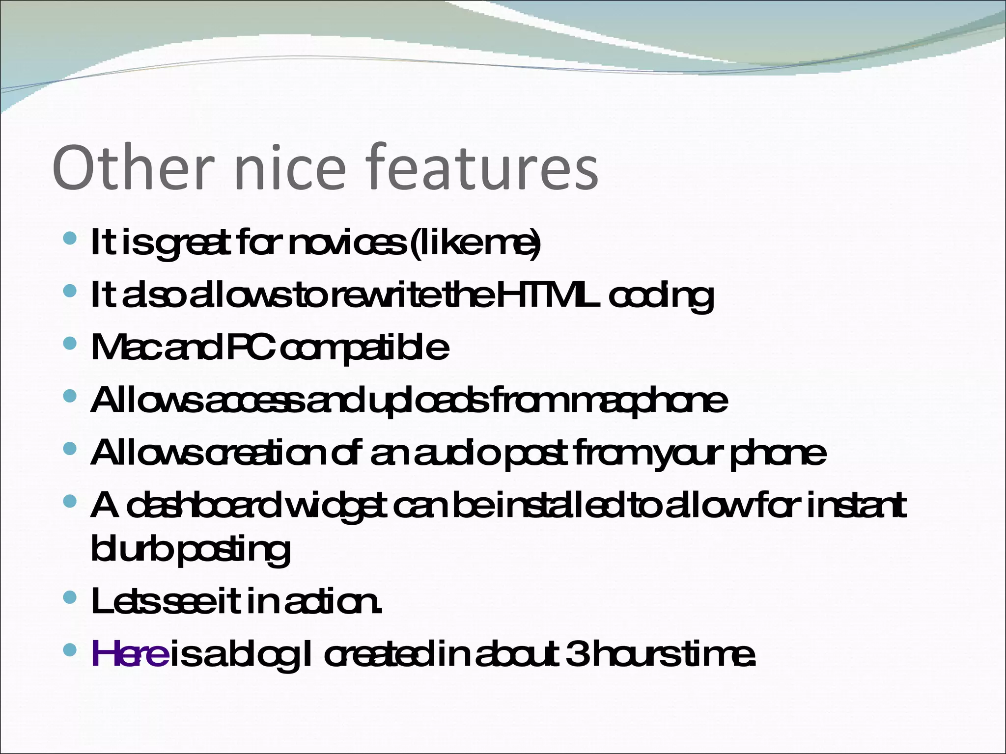 Tumblr presentation | PPT