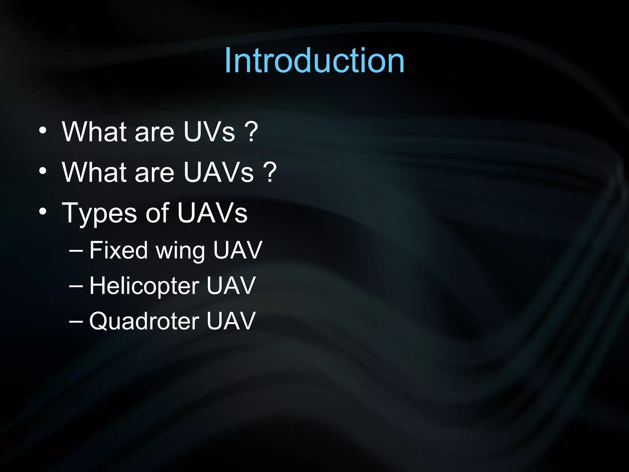 UAV Presentation | PPT
