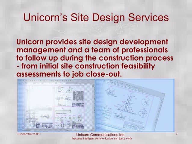Unicorn Wireless Engineering Presentation | PPT