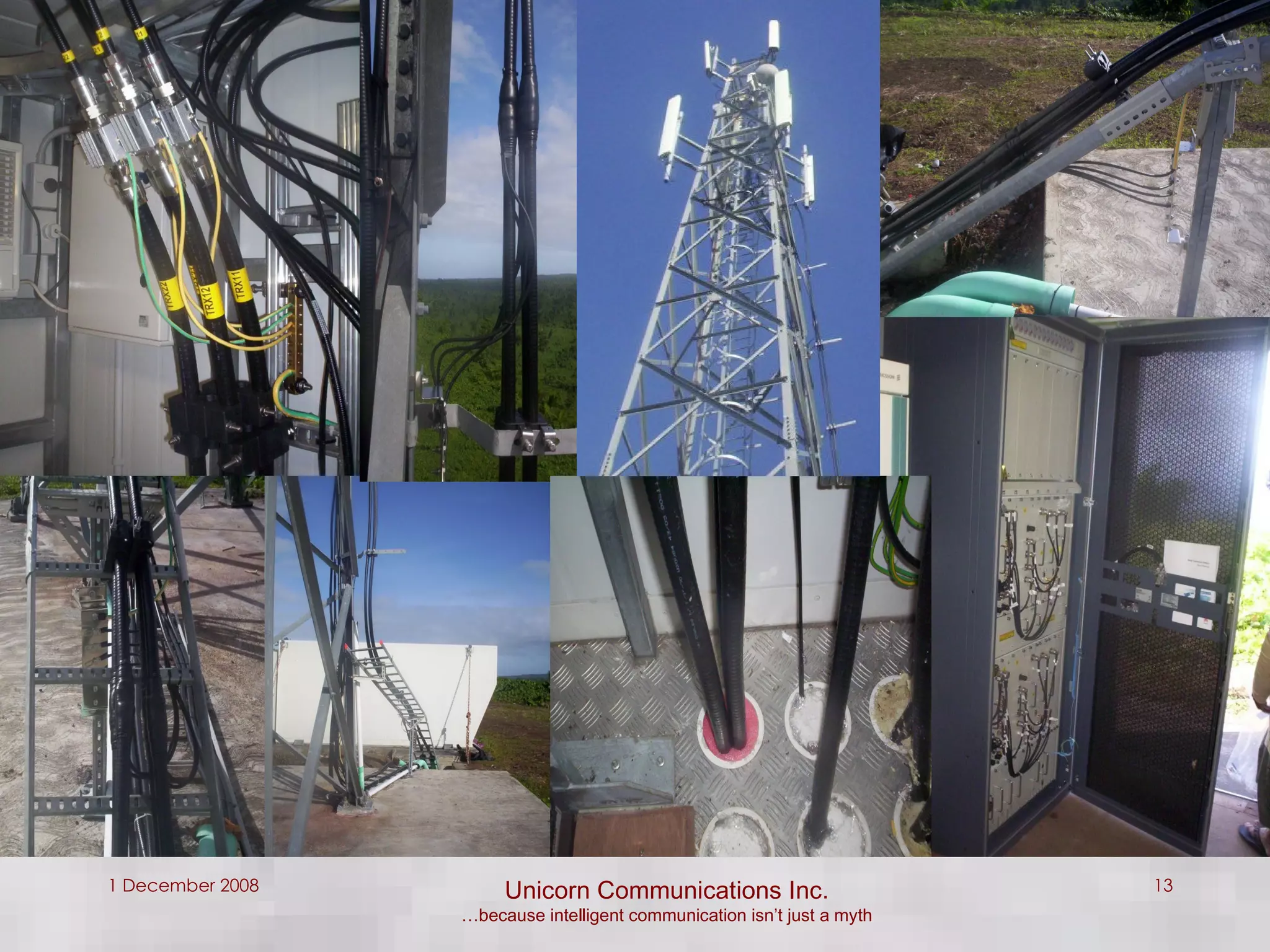 Unicorn Wireless BTS/NodeB Installation Services | PPT