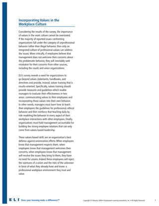 Union Avoidance Survey | PDF | Human Resources | Business