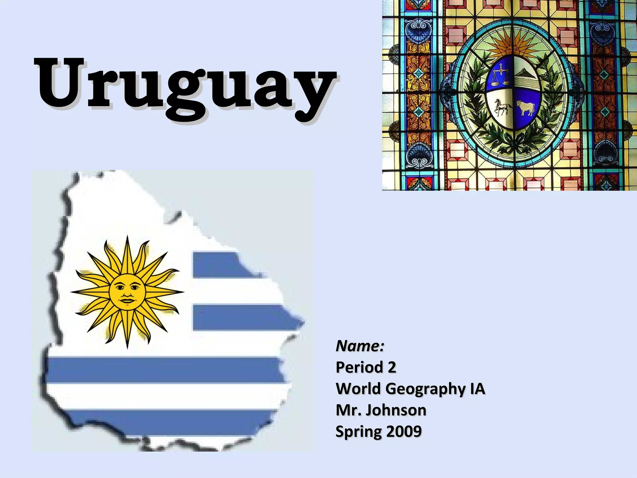 Uruguay Template | PPT