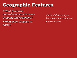 Uruguay Template | PPT