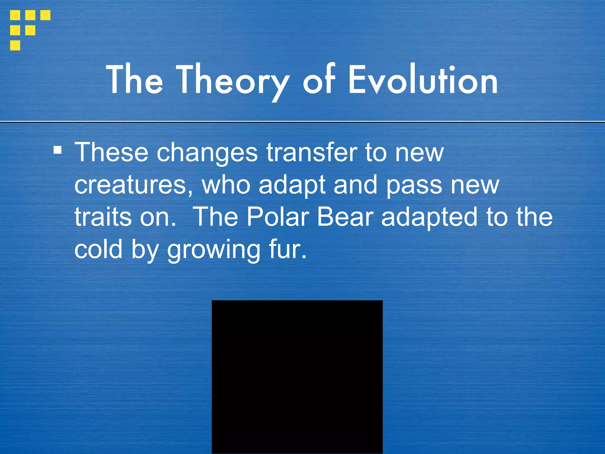 The Theory of Evolution | PPT