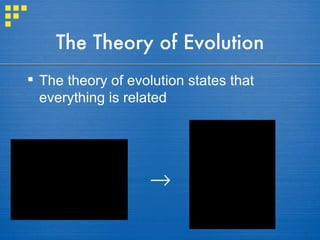 The Theory of Evolution | PPT